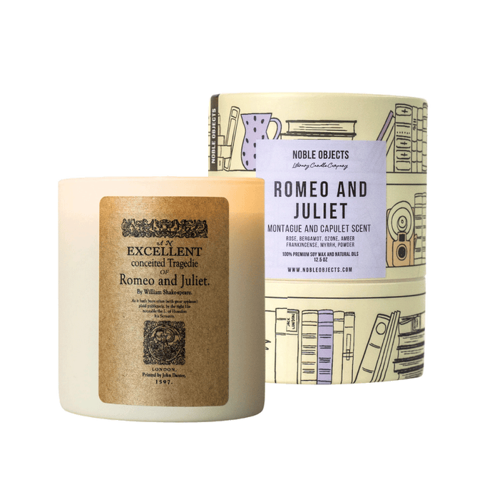 Romeo & Juliet - Scented Book Candle – Noble Objects